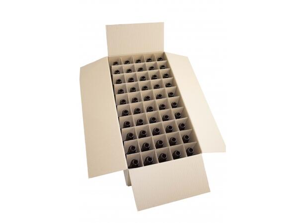 Låda med 50 stk 0,33 l. flaskor - Ölbryggning AB