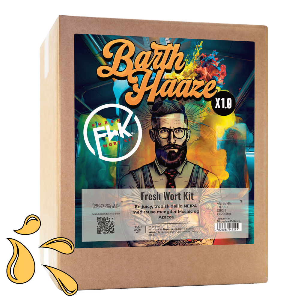 Barth Haaze X1.0 Fresh Wort Kit - Ölbryggning AB