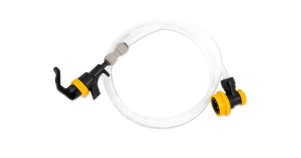 Picknickkran med skumdämpande slang och ball lock - Ölbryggning.se ...